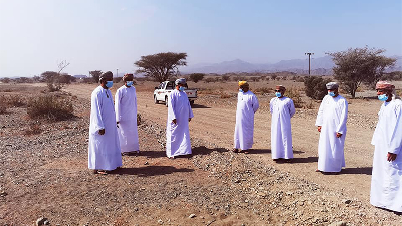 معاينة موقعين مقترحين لإقامة العزب وحظائر الحيوانات في لوى - الموقع ...
